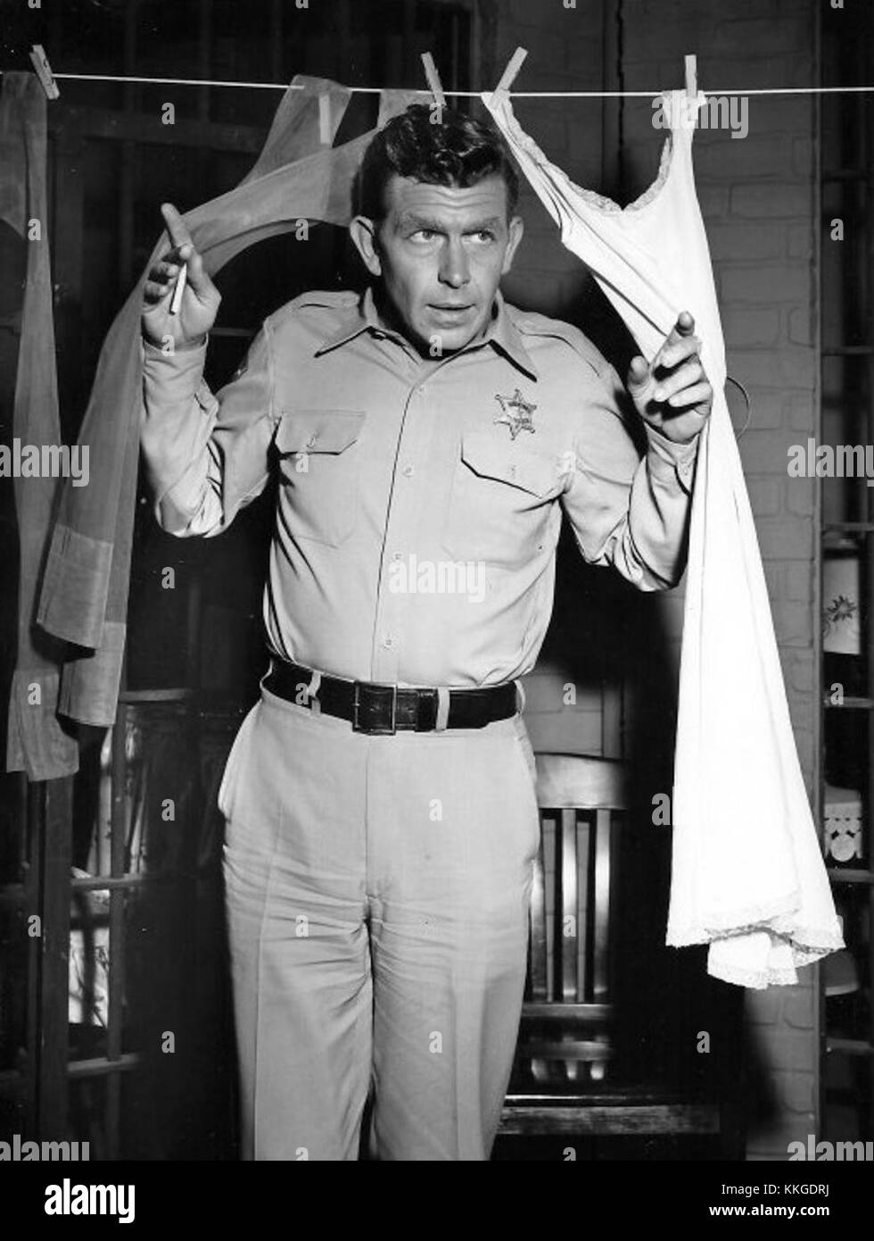 This image depicts a scene from the iconic 1961 TV show, 'The Andy ...