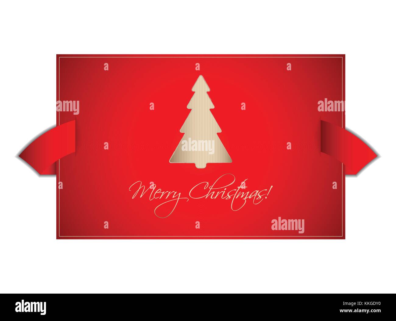special red Christmas card design, abstract background Stock Vector ...