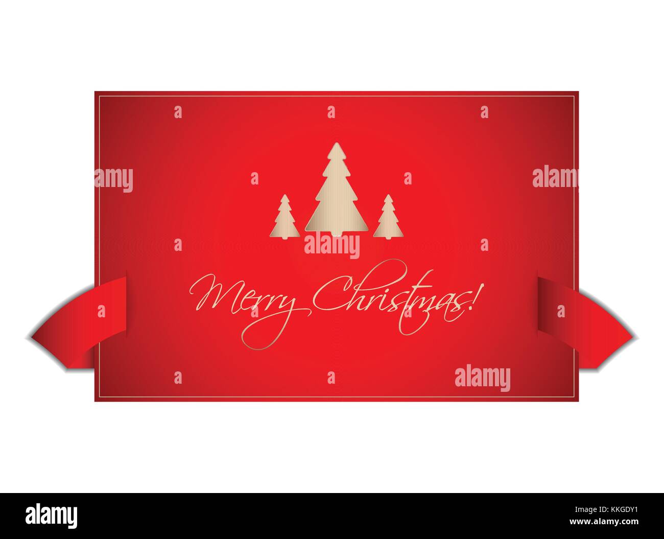 special red Christmas card design, abstract background Stock Vector ...