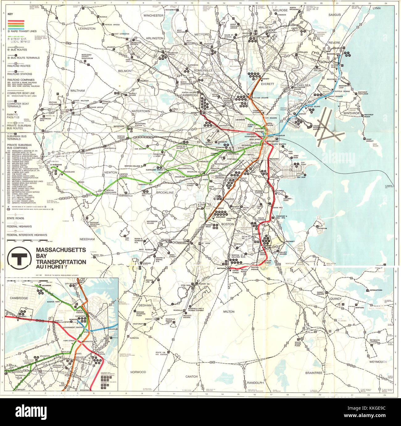 Mbta System Map
