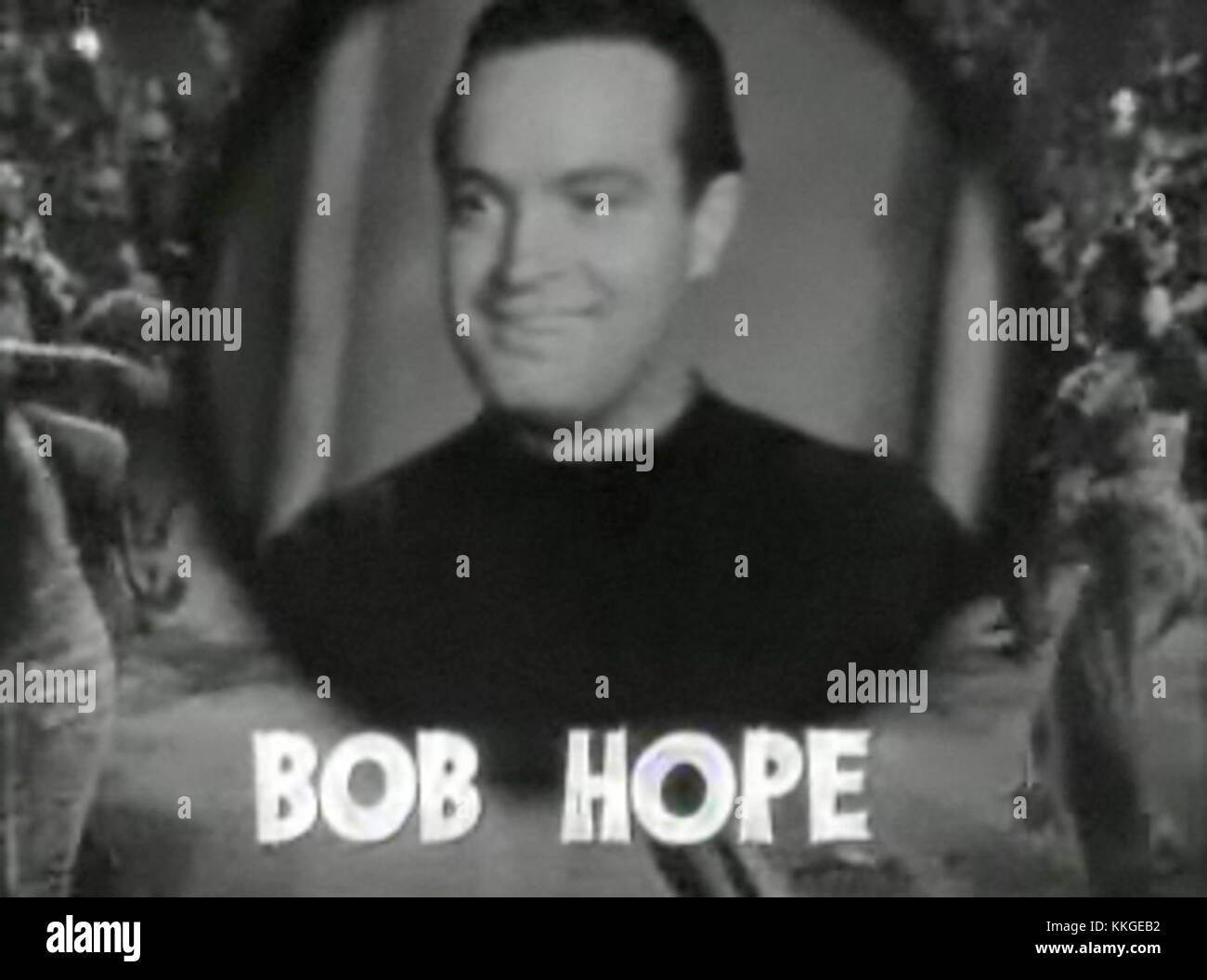 Bob Hope, a legendary American comedian, is featured in the trailer for ...
