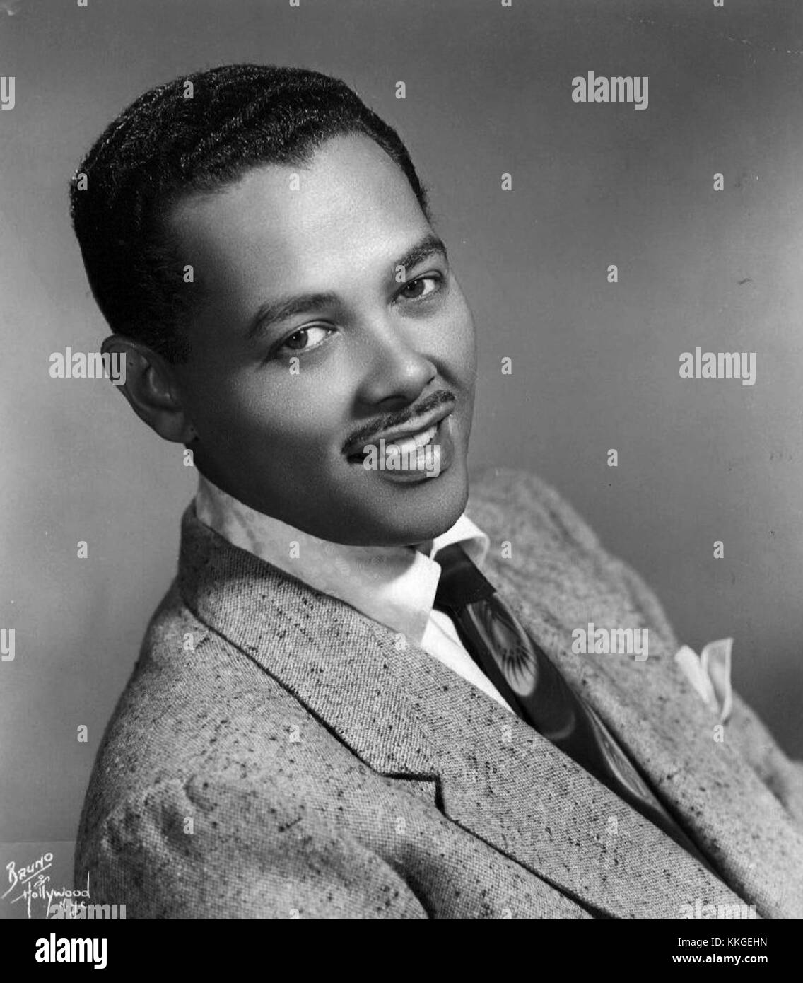 Billy Eckstine, a prominent American jazz and big band singer, captured ...