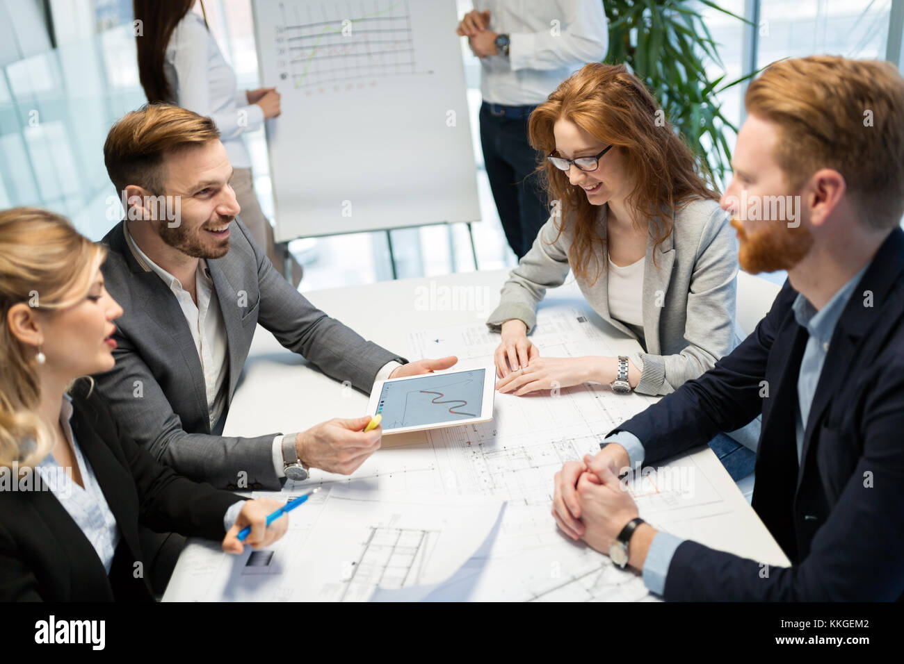 Team design architects hi-res stock photography and images - Alamy