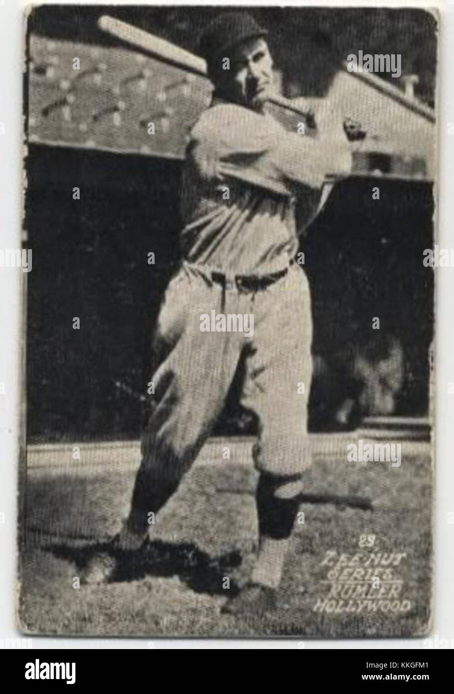 A photograph or record of Bill Rumler in Hollywood, 1929, depicting a ...