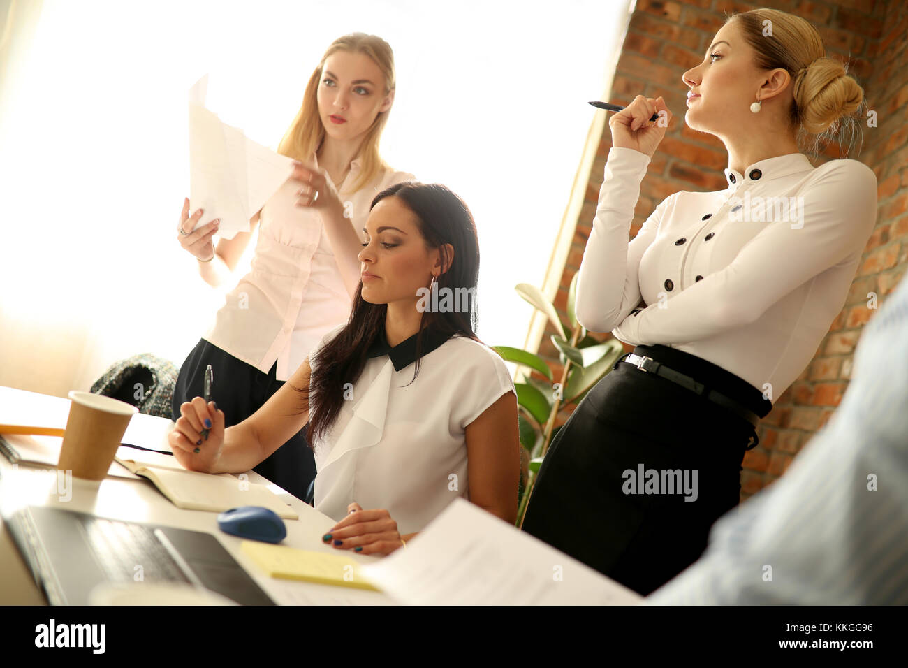 Business. People at work in the office Stock Photo - Alamy