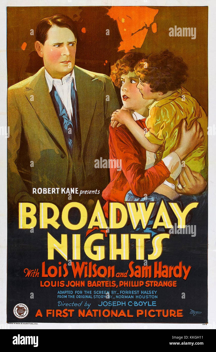 'Broadway Nights' is a 1927 American silent drama film directed by Paul ...