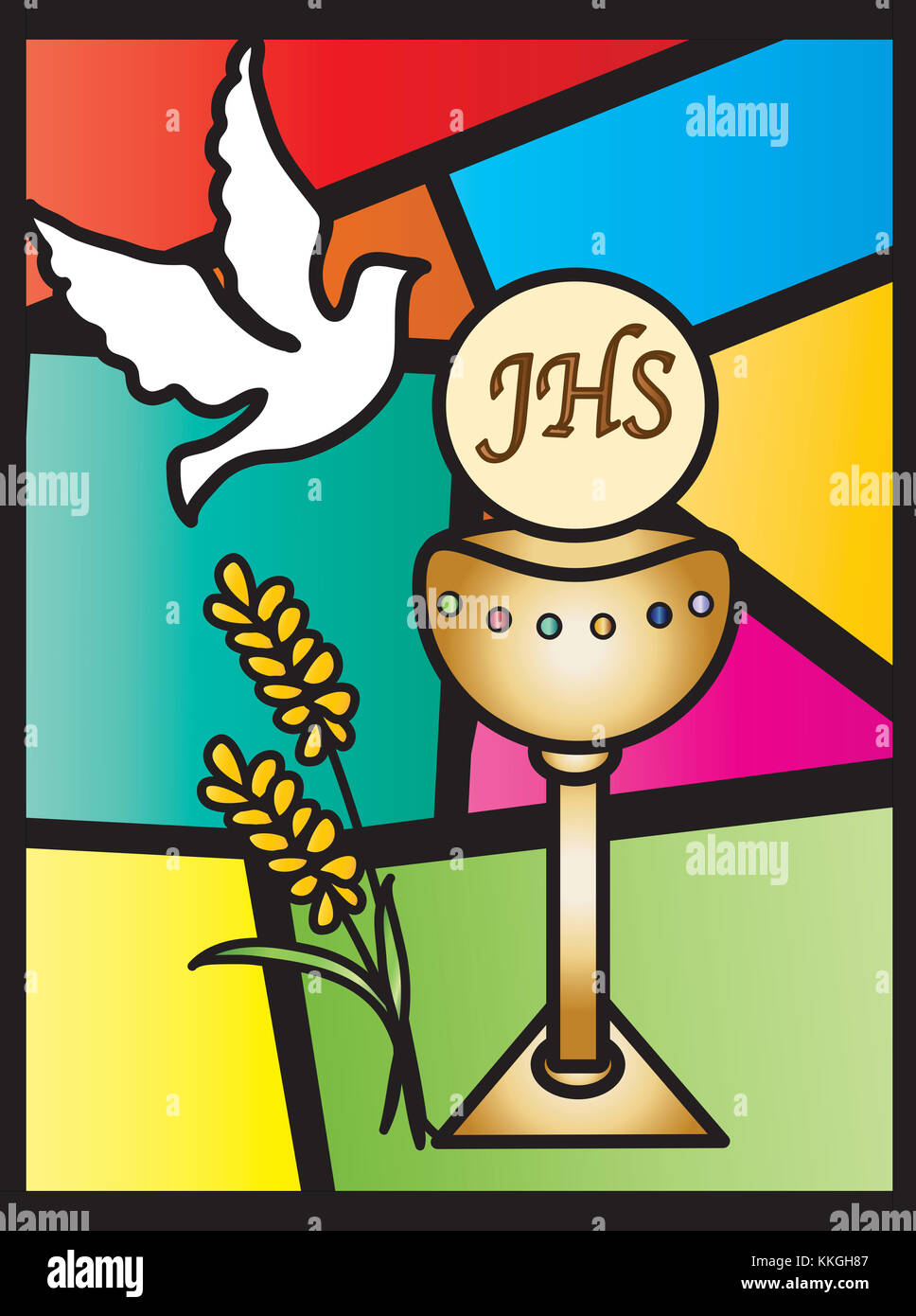 First Communion Chalice And Host