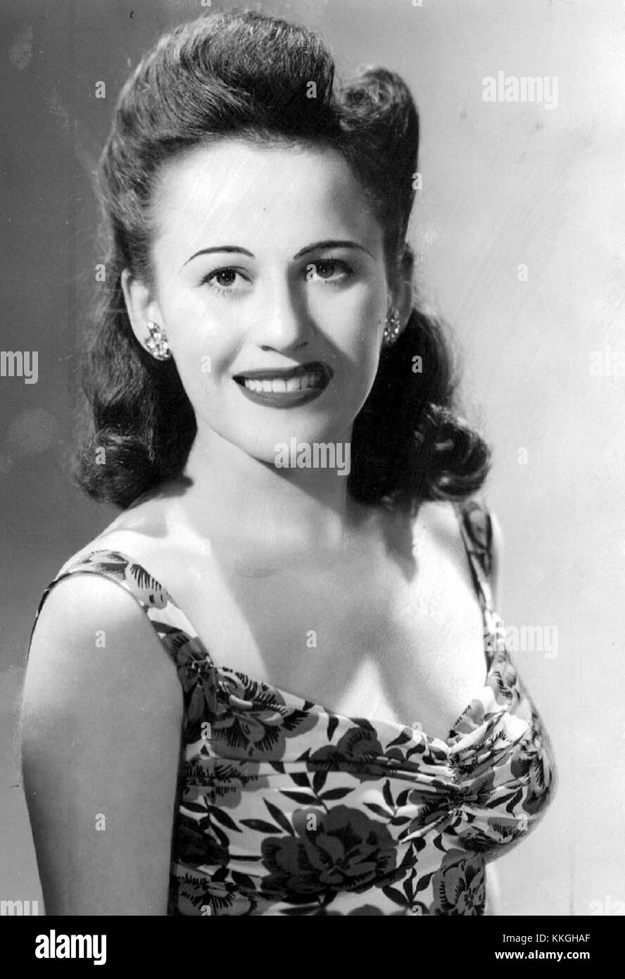 Georgia Gibbs 1943 Stock Photo - Alamy
