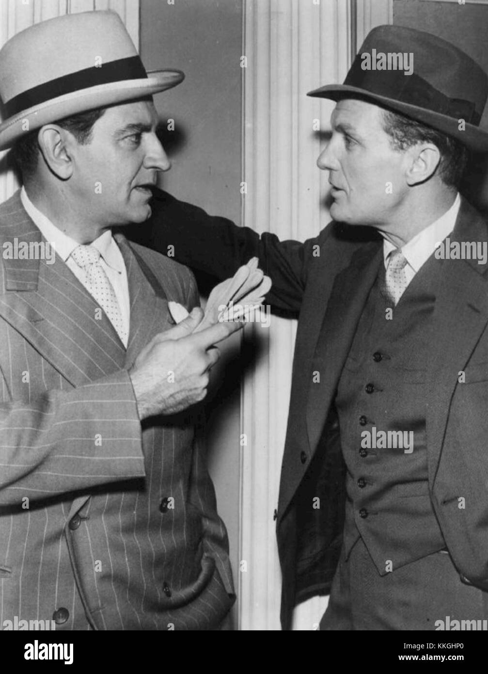 Bruce Gordon Robert Stack The Untouchables 1962 Stock Photo - Alamy