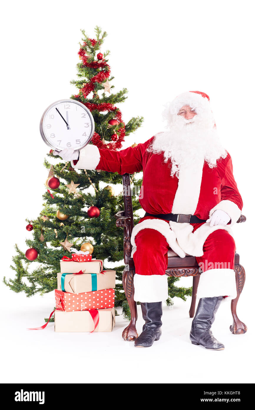 Santa claus coming christmas Cut Out Stock Images & Pictures - Alamy