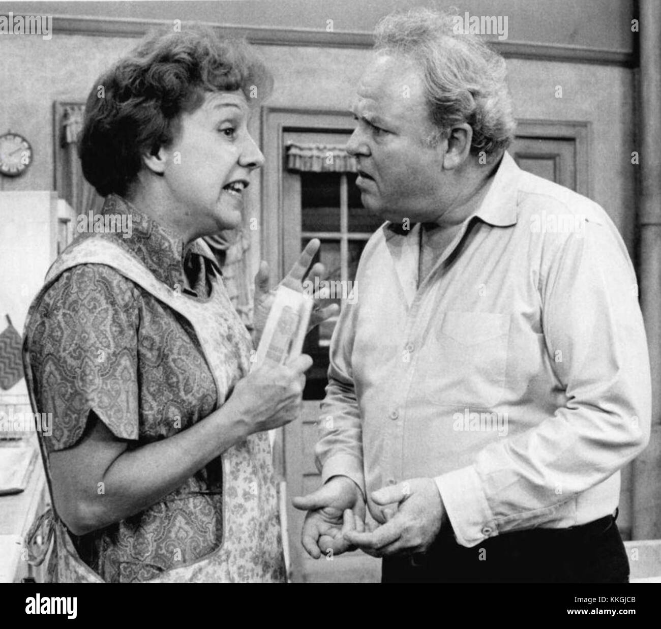 Carroll O'Connor and Jean Stapleton portrayed Archie and Edith Bunker ...