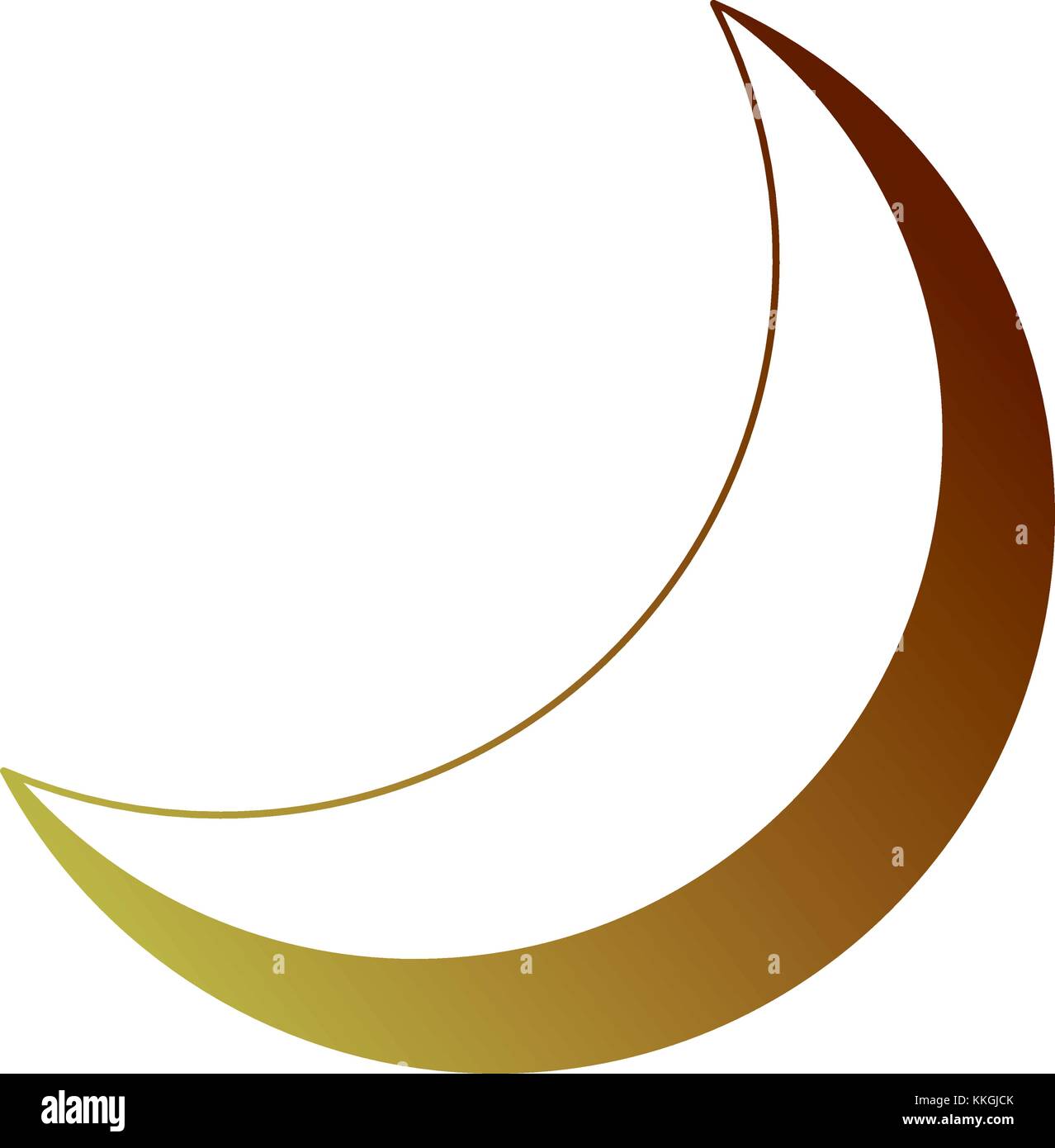 half moon night celestial natural image Stock Vector Image & Art - Alamy