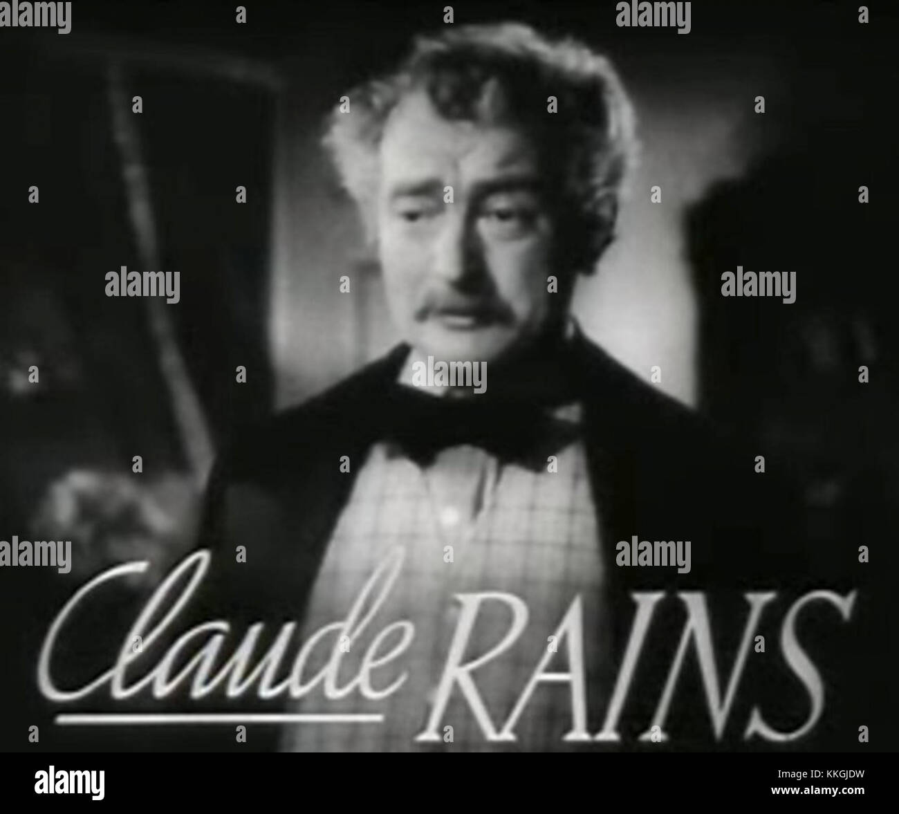 Claude Rains appears in the trailer for Four Daughters, a 1938 film ...