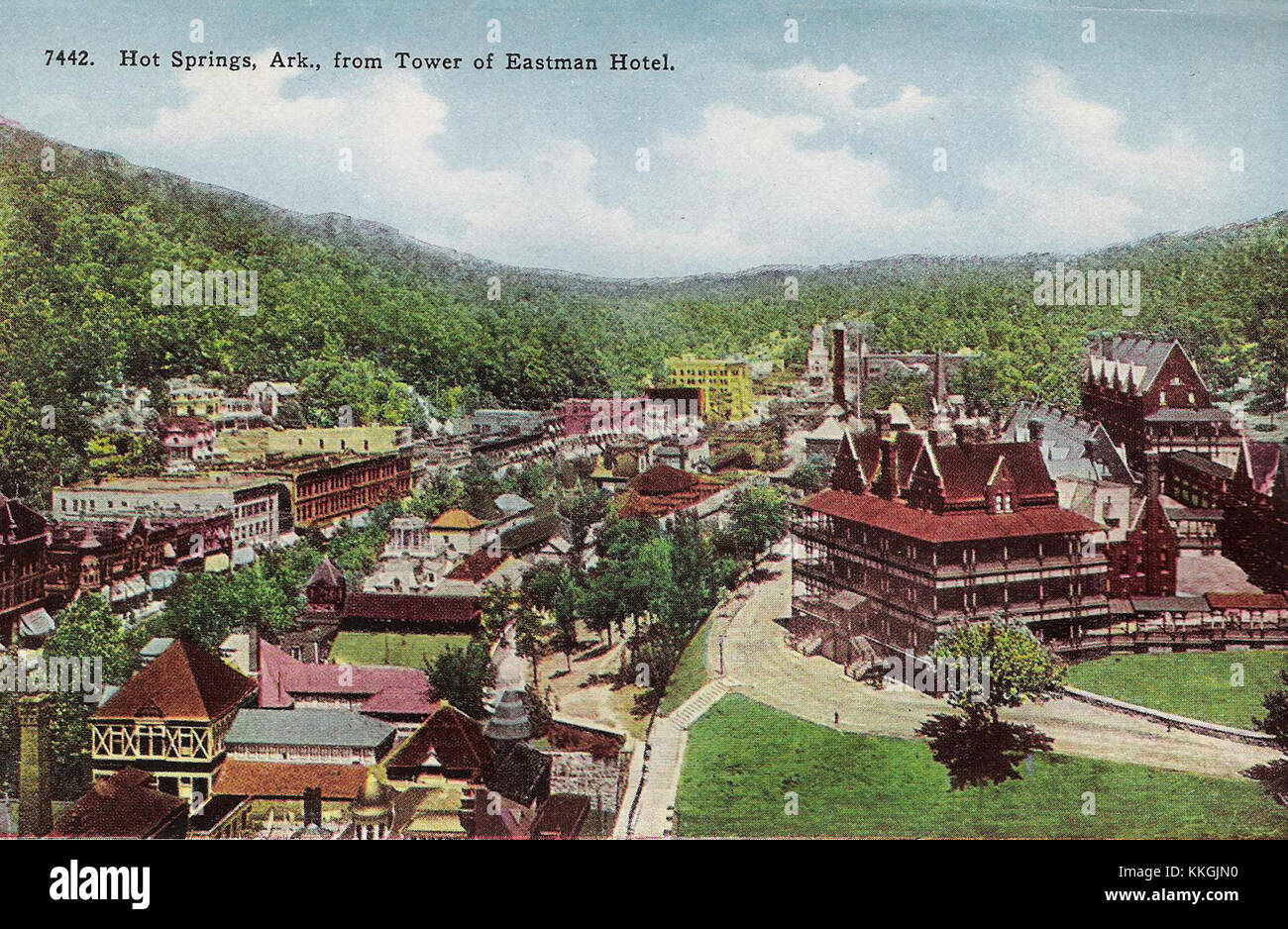 The Hot Springs Army Navy Hospital, located in Hot Springs, Arkansas ...