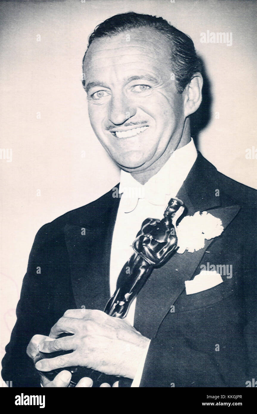 David Niven was a British actor renowned for his charm and wit. In 1959 ...