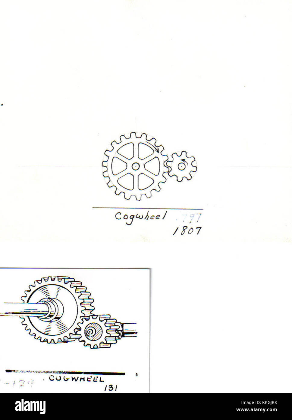 The cogwheel, a mechanical component, used in various machines ...