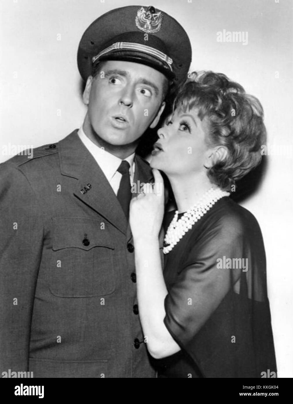 Dick Martin Lucille Ball Lucy Show 1962 Stock Photo - Alamy