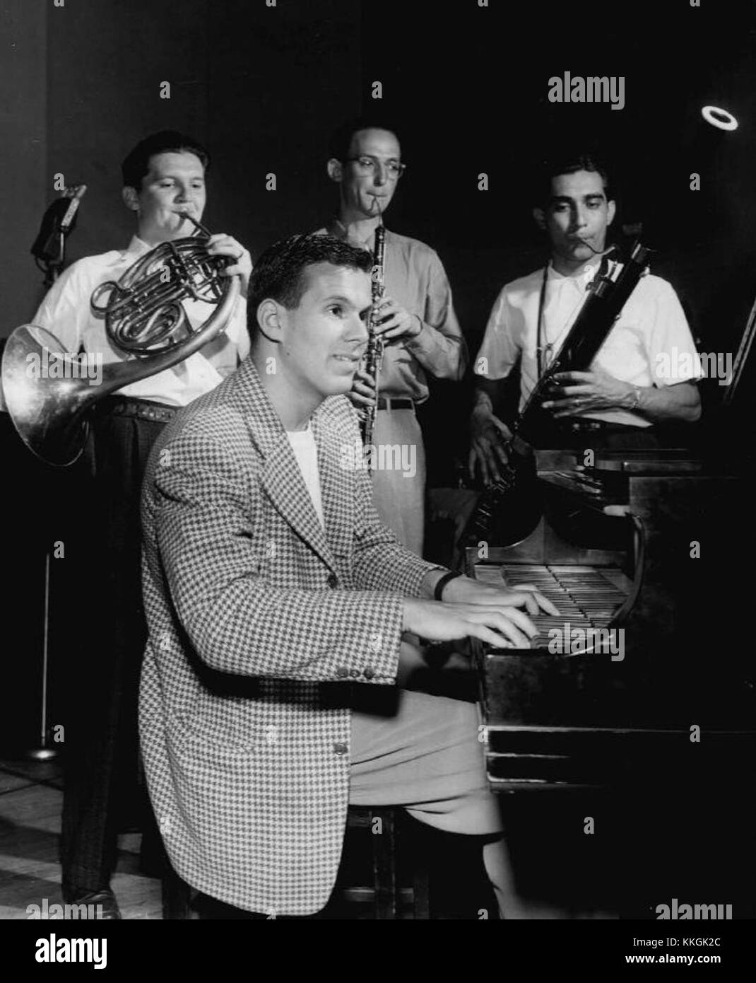 Elliot Lawrence and his band performed in 1946, contributing to the ...