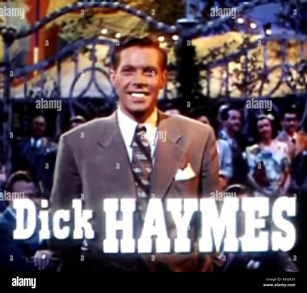 Dick Haymes, a famous American singer and actor, is featured in a ...
