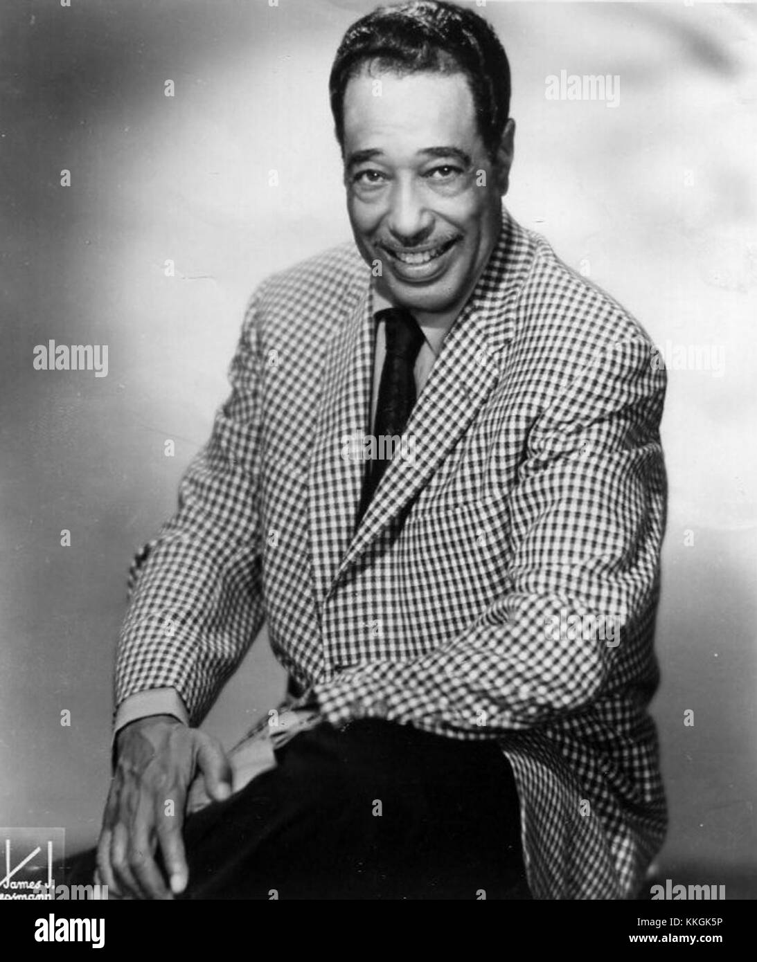 Duke Ellington, a legendary jazz musician, is featured in this 1966 ...