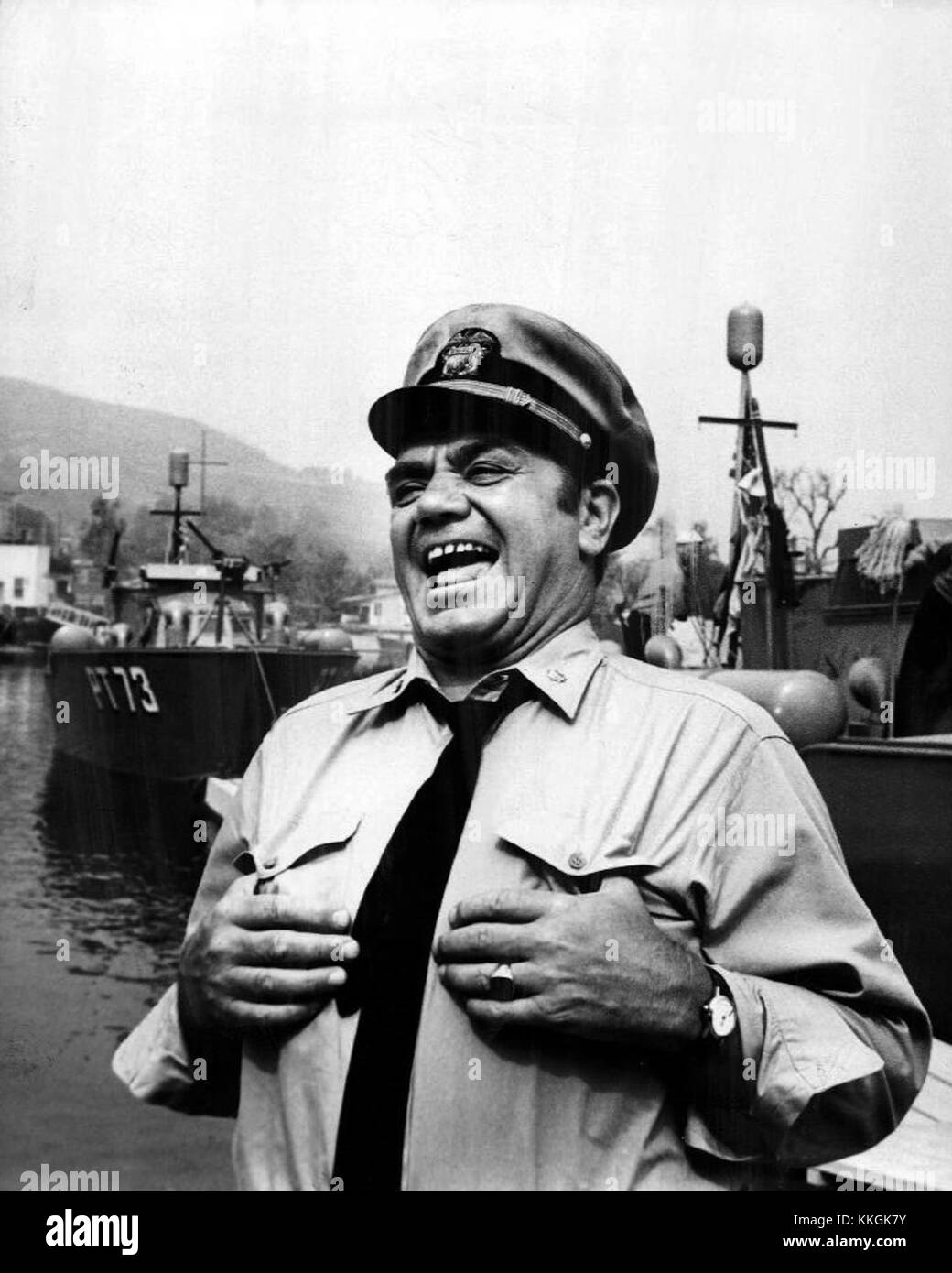 Ernest borgnine mchale's navy Black and White Stock Photos & Images - Alamy