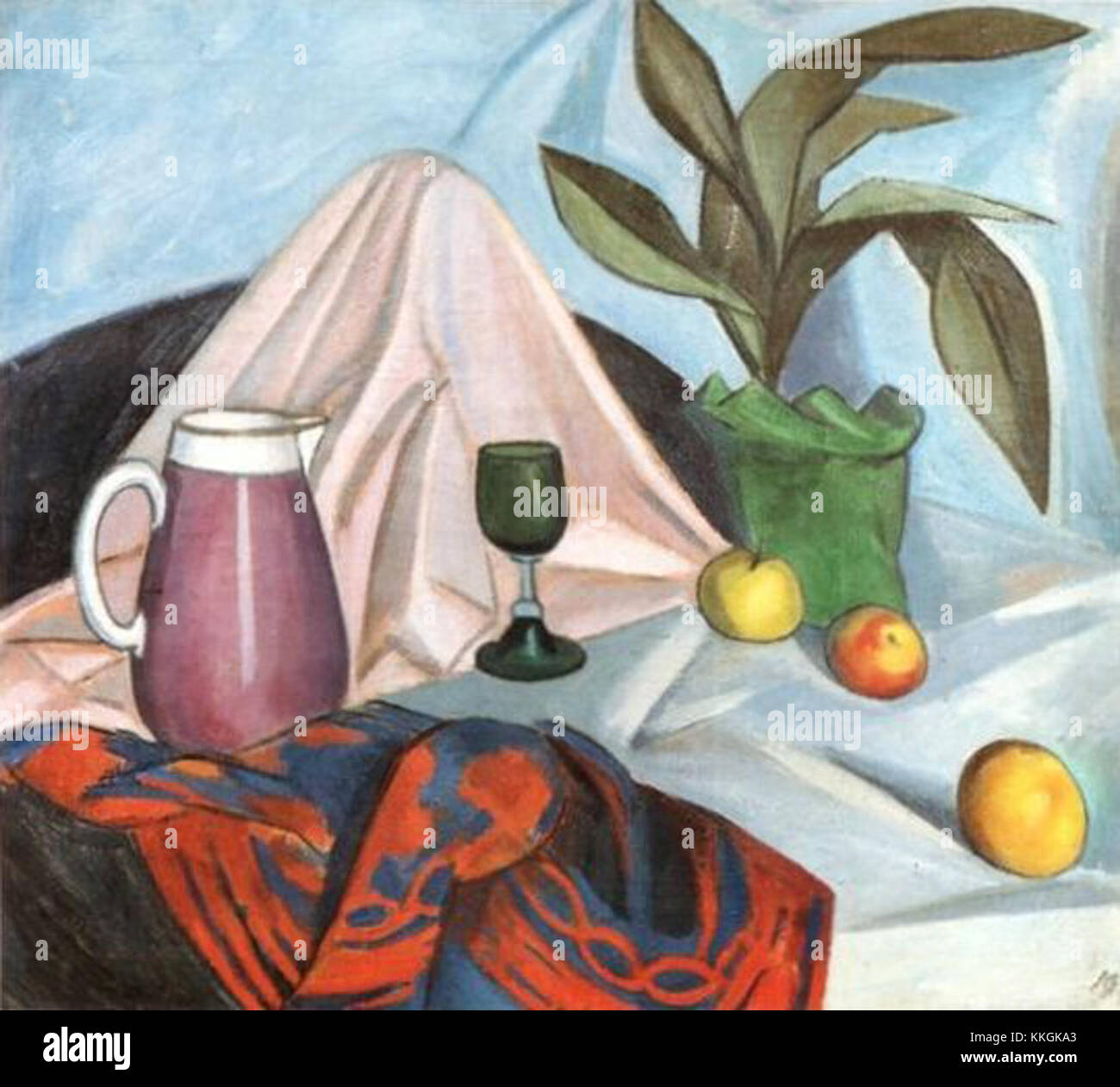 'Falk Stilleven 1910' is a still life painting from 1910, created by ...