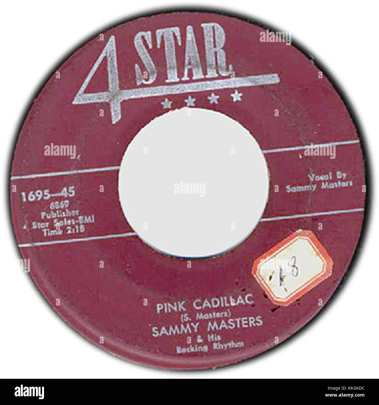 The 'Four Star 1695-45 Pink Cadillac' is a vintage automobile known for ...