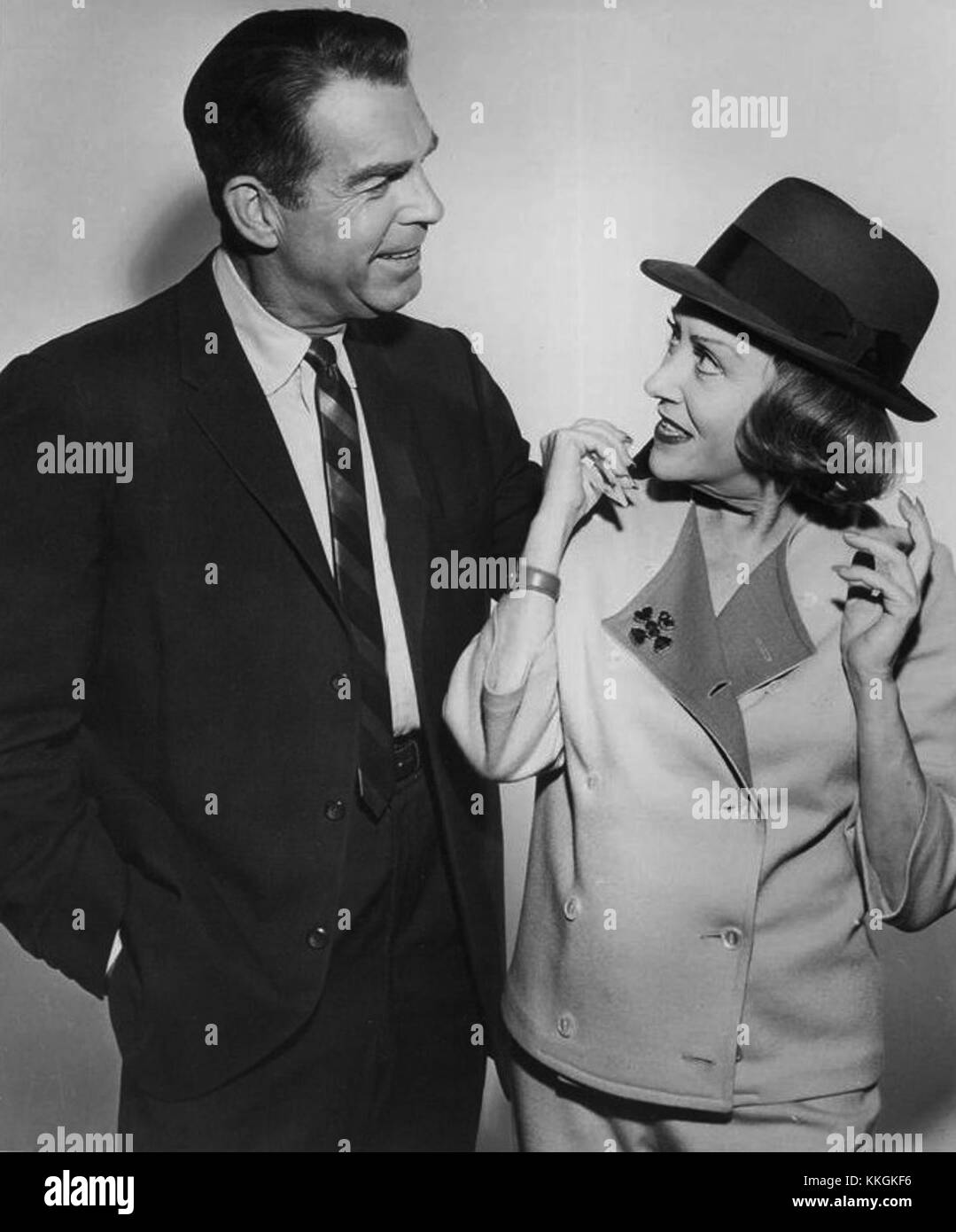 Stars fred macmurray Black and White Stock Photos & Images - Alamy