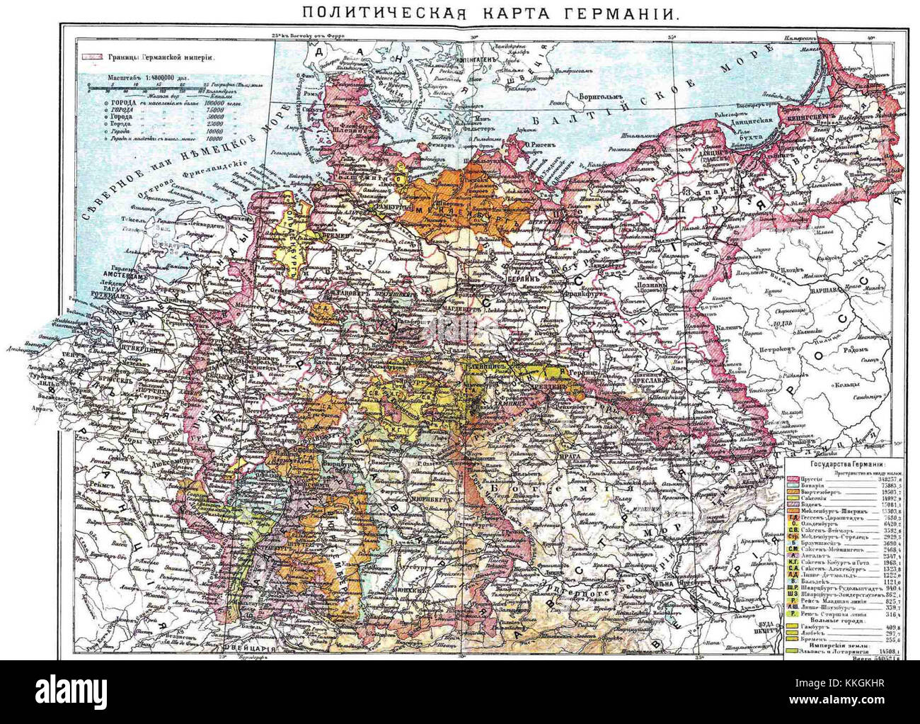 A historical snapshot of Germany in the year 1900, showing key events ...