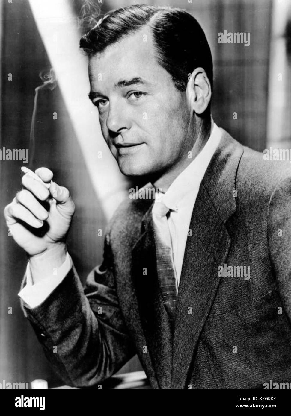 Gig Young, an American actor, captured in 1964, is known for his roles ...