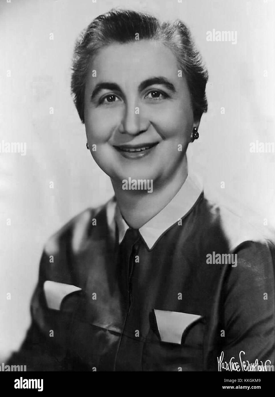 Frances Horwich, a notable American educator and television personality ...