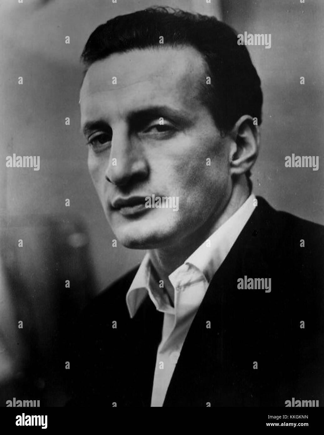 This portrait captures George C. Scott, an acclaimed American actor, in ...