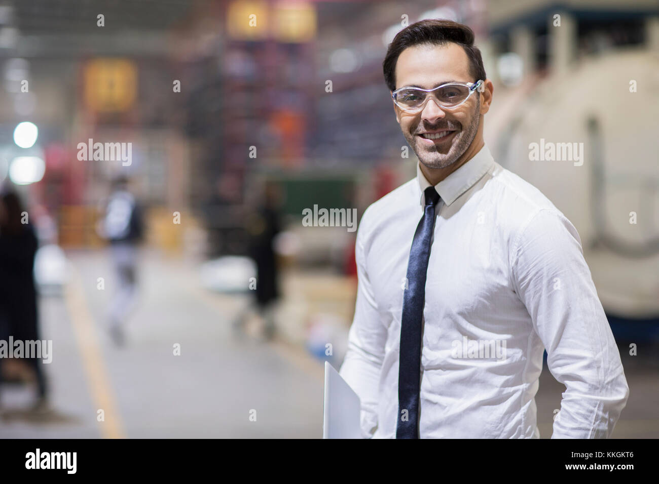 Portrait of confident businessman Stock Photo - Alamy