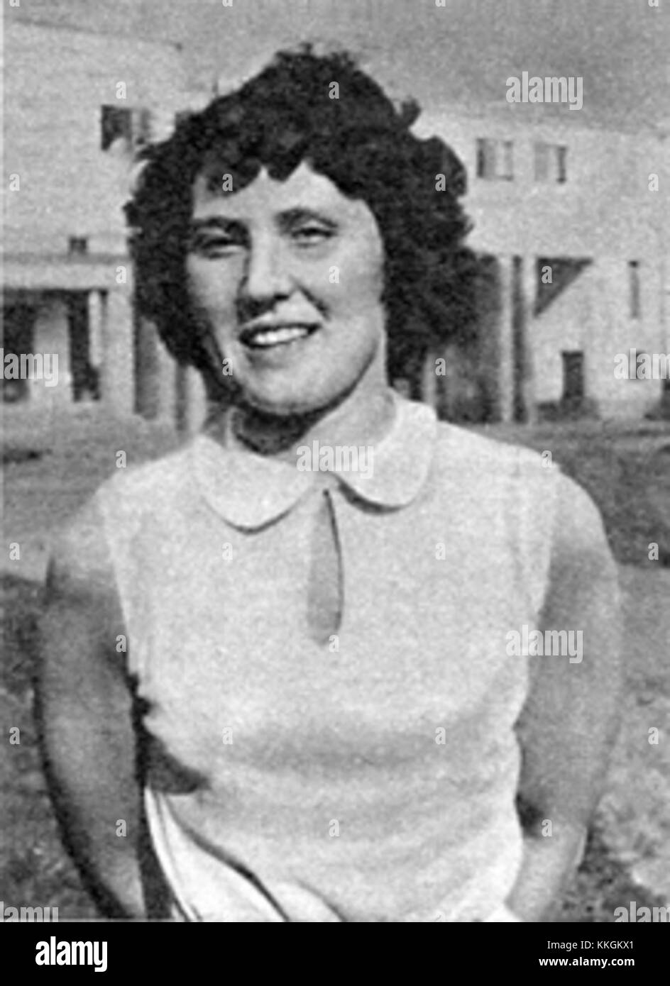 This portrait from 1950 depicts Helena Rakoczy, a renowned figure known ...