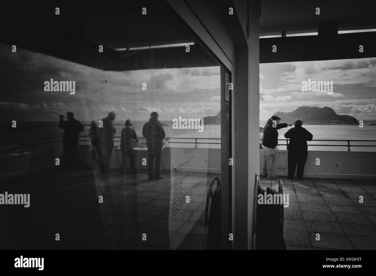 Summer attraction norway Black and White Stock Photos & Images - Alamy