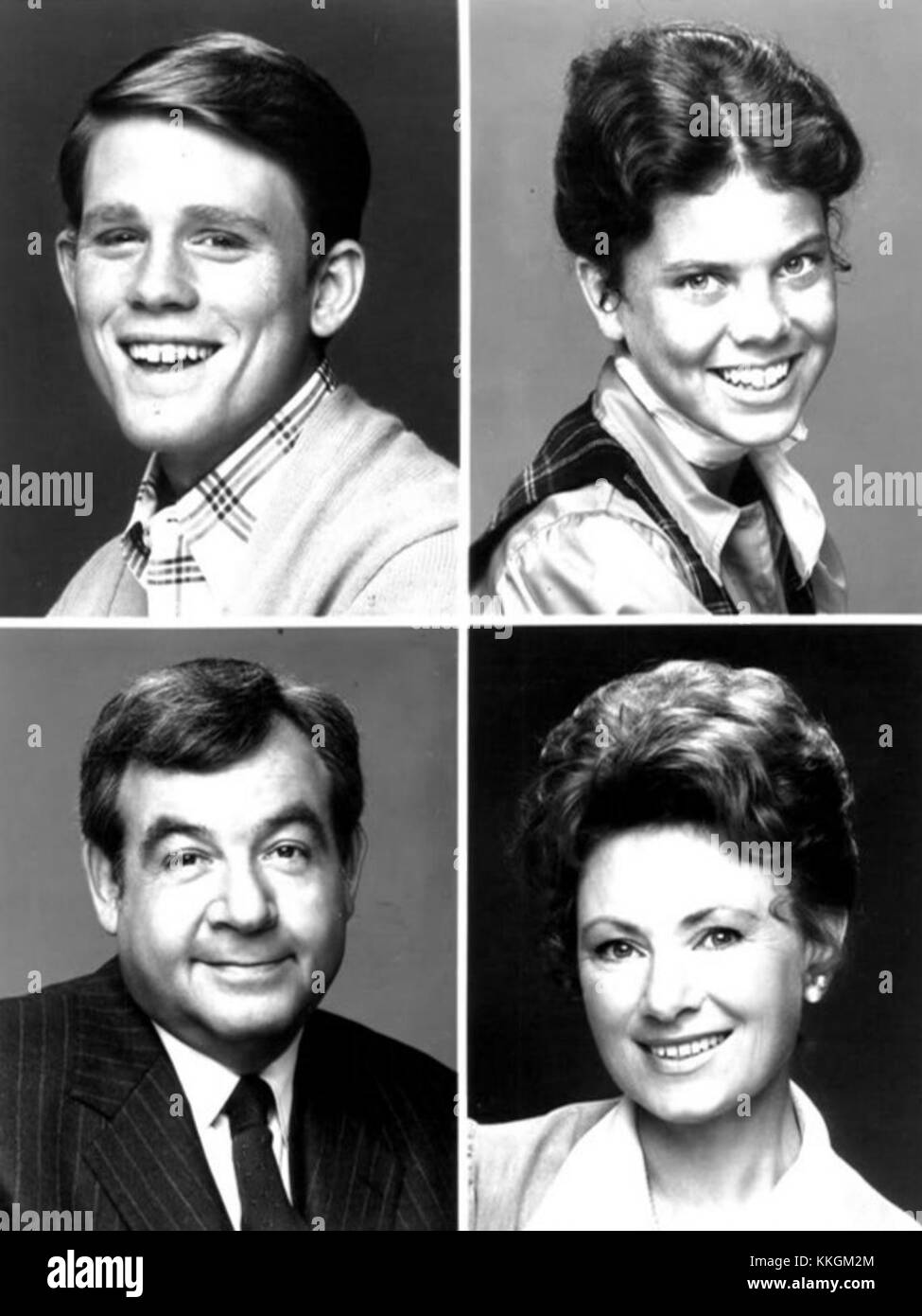 The cast of the popular television show 'Happy Days' in 1976. The show ...