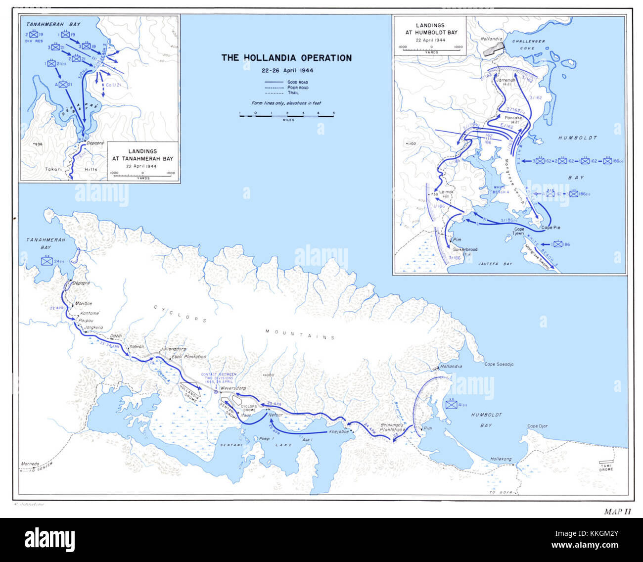 Operation Reckless, also known as Hollandia Operation, was a ...