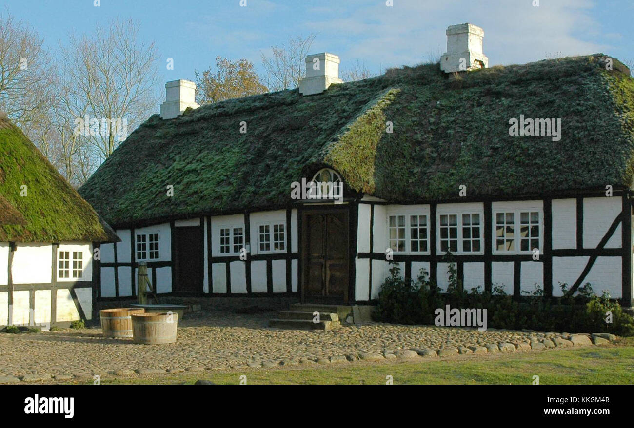 Hjerl Hede is an open-air museum in Denmark, featuring preserved ...