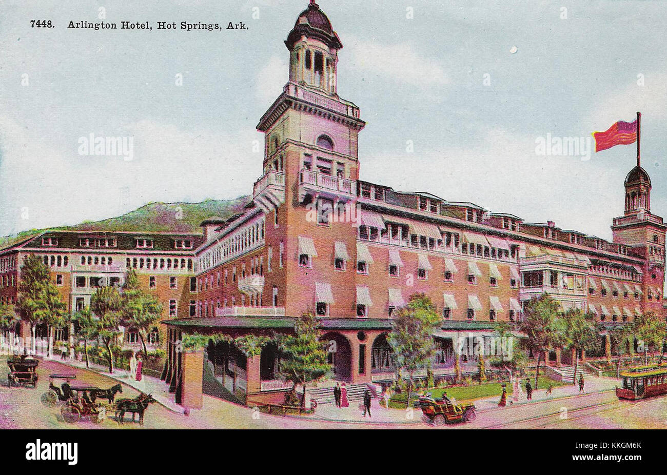 Arlington hotel hot springs hi-res stock photography and images - Alamy