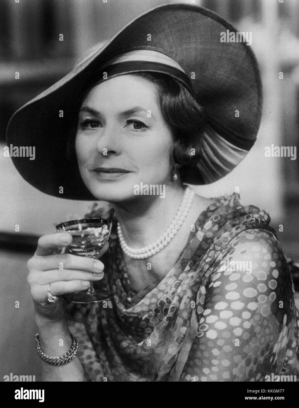 With his wife ingrid Black and White Stock Photos & Images - Alamy