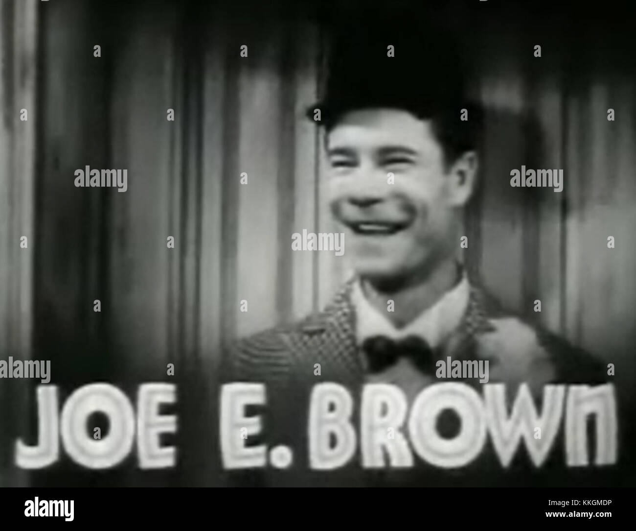Joe E. Brown in the trailer for the film *Bright Lights*, showcasing ...