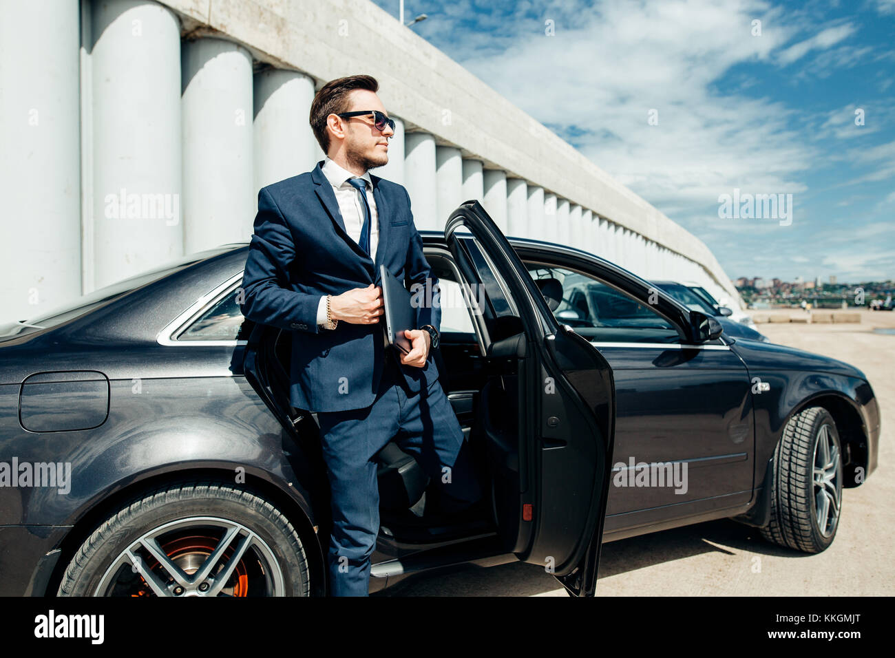 Coming out of a car hi-res stock photography and images - Alamy