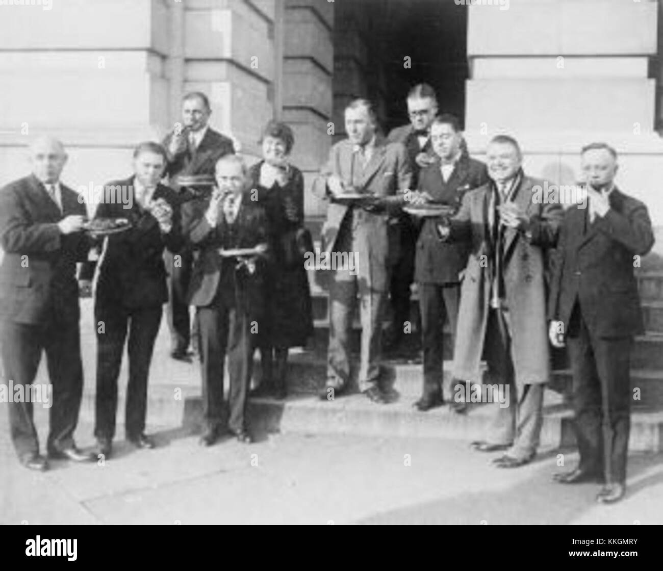 This photograph captures members of the United States Congress in 1926 ...