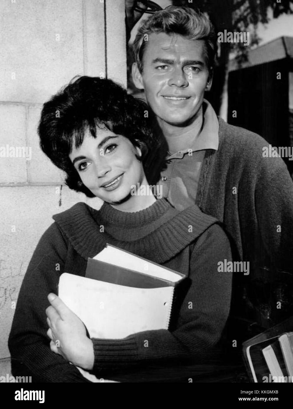 This photograph from 1961 features Karyn Kupcinet and Skip Ward, both ...
