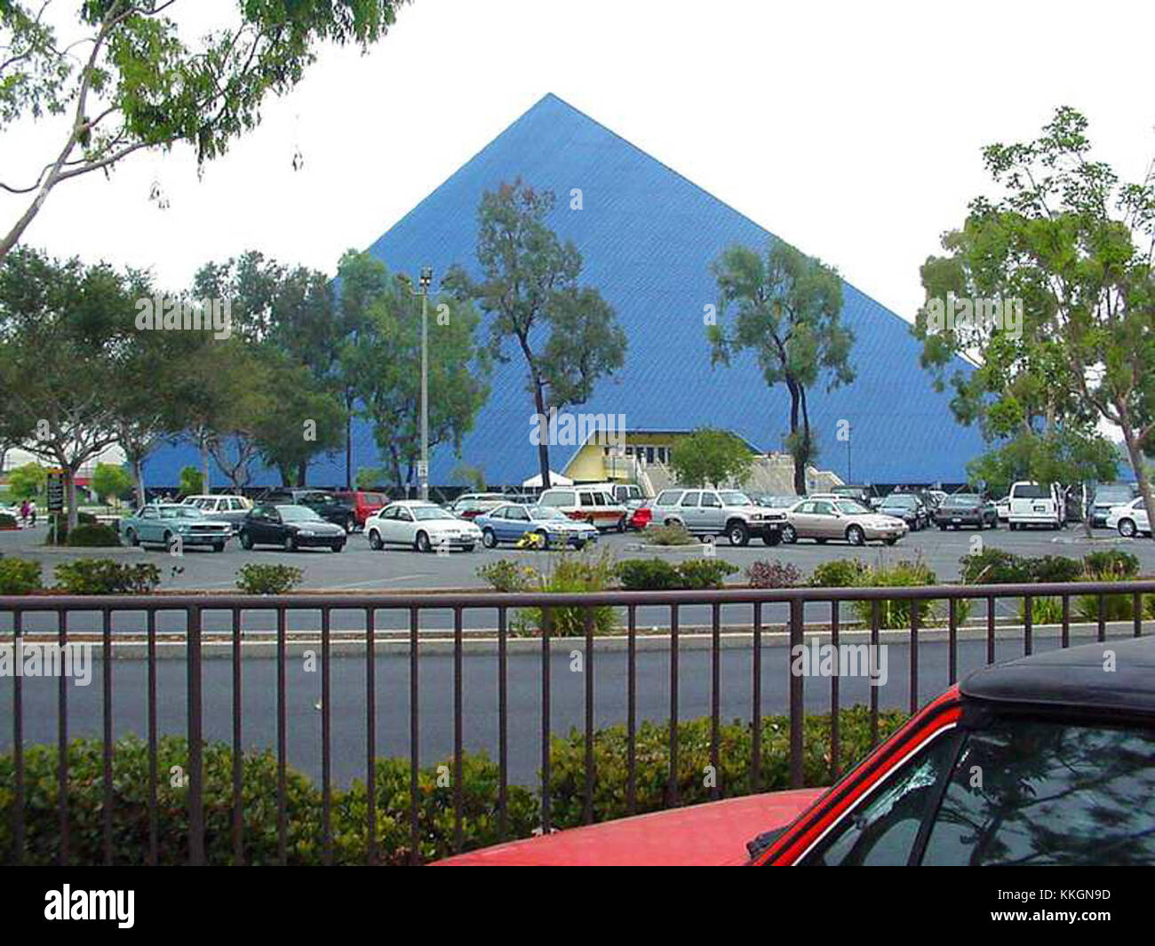 The Longbeach pyramid is a large structure located on Long Beach ...