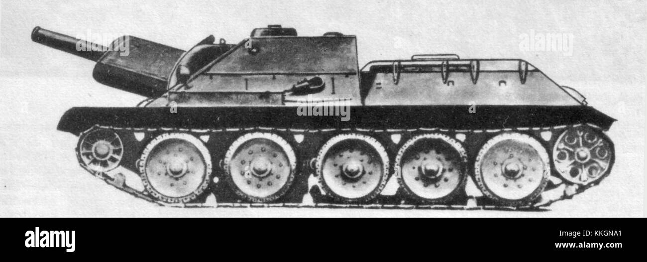 The SU-122 is a Soviet self-propelled artillery vehicle used during ...