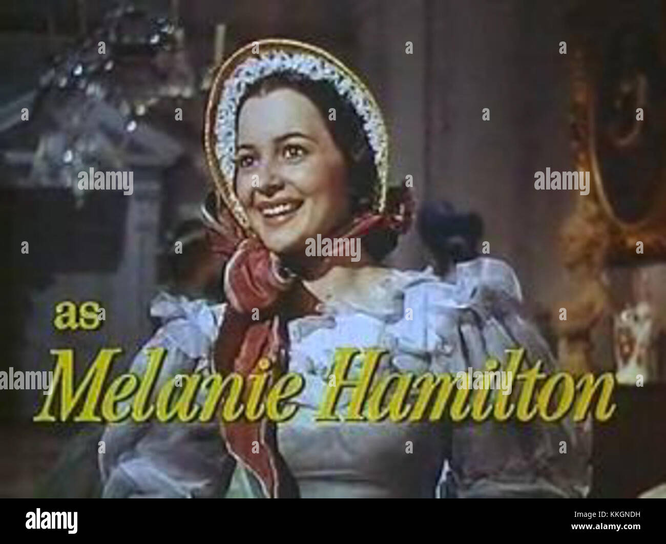 Olivia de Havilland portrays Melanie Hamilton in the 1939 trailer for ...