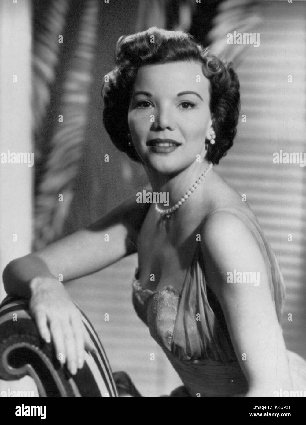 Nanette Fabray, a renowned American actress and singer, captured in ...