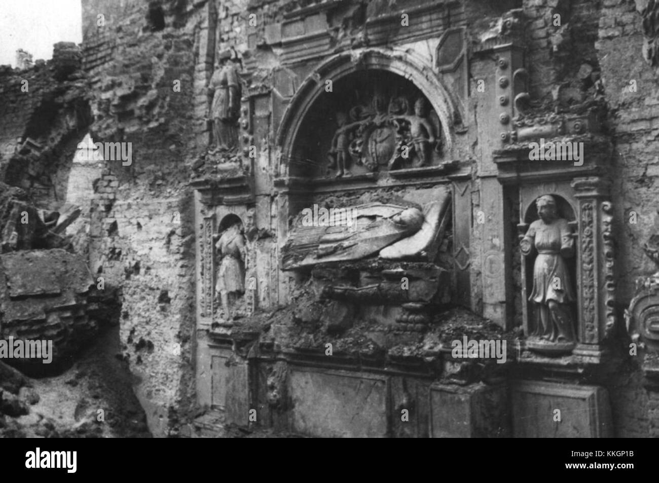 Nagrobek Katarzyny z Kosi%%C5%%84skich Ossoli%%C5%%84skiej Stock Photo ...