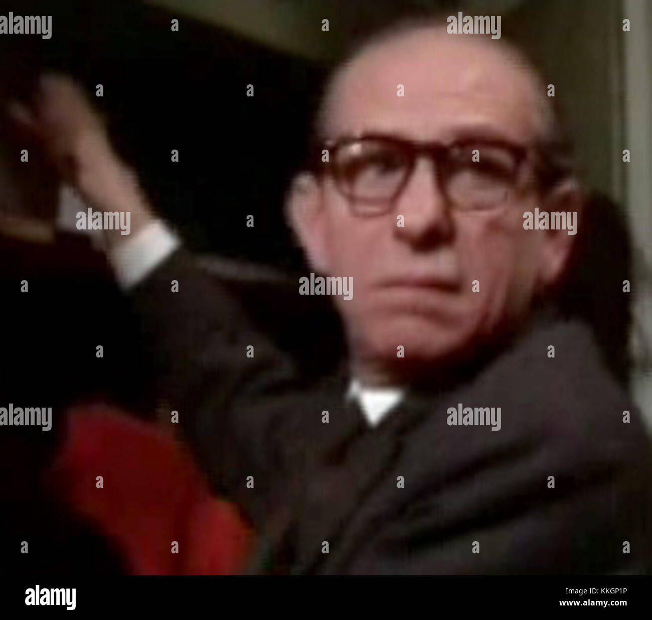 This image features actor Ned Glass in a scene from the 1963 film ...